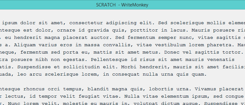 WriteMonkey, a Markdown-based "Zenware" Editor - Make Tech Easier