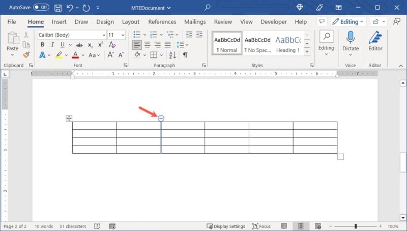 How to Create and Customize Tables in Microsoft Word - Make Tech Easier