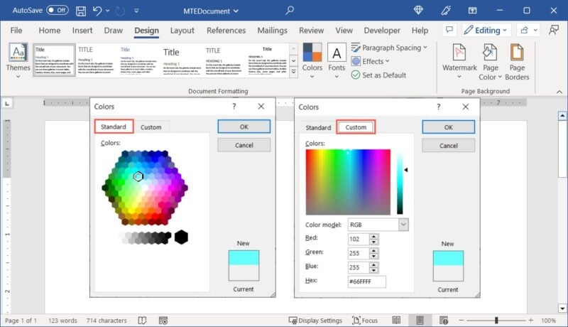How to Add a Background in Microsoft Word - Make Tech Easier