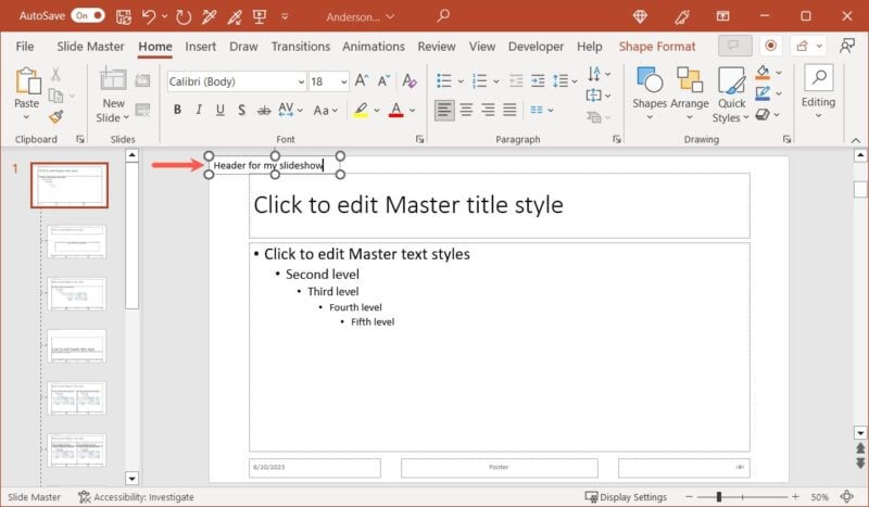 How to Use Headers and Footers in Word, Excel, and PowerPoint - Make ...