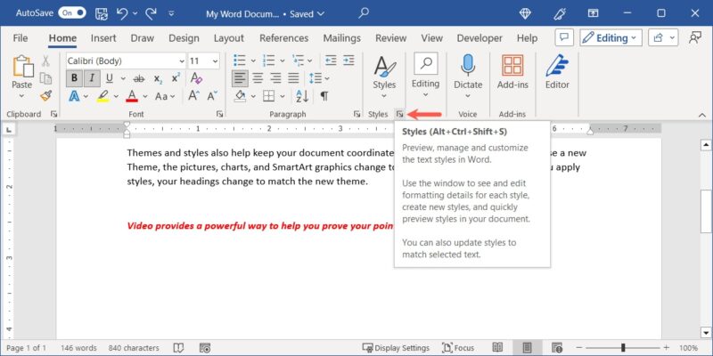 How to Create a Custom Style in Microsoft Word and Excel - Make Tech Easier