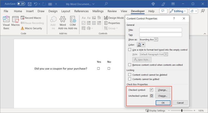 How to Create a Fillable Form in Microsoft Word - Make Tech Easier