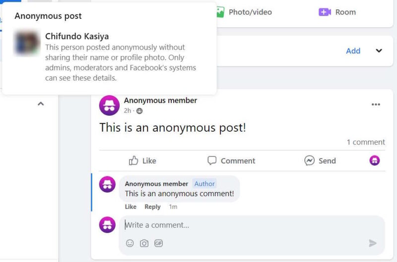 How to Post or Comment Anonymously in a Facebook Group - Make Tech Easier