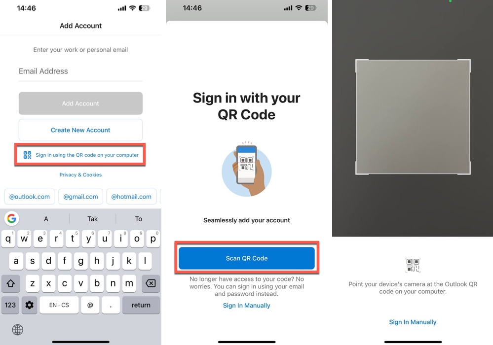 How to Log In to Outlook With a QR Code - Make Tech Easier