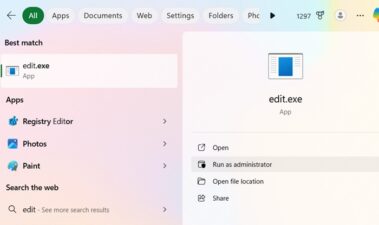 Microsoft Edit Is the Command Prompt Text Editor You Have Been Waiting ...