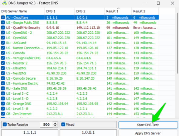 Useful DNS Changer Tools For Windows to Improve Network Performance ...