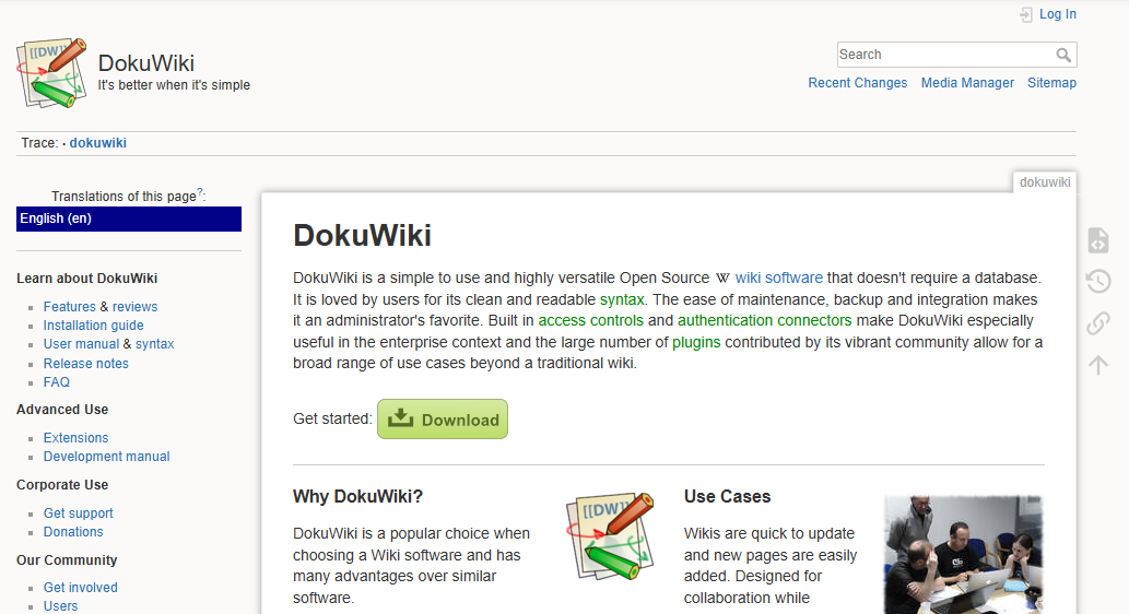 DokuWiki vs Wiki.js: Which Self-Hosted Wiki Is Right for You? - Make ...