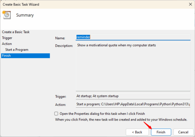 How to Schedule a Python Script in Windows Task Scheduler - Make Tech ...
