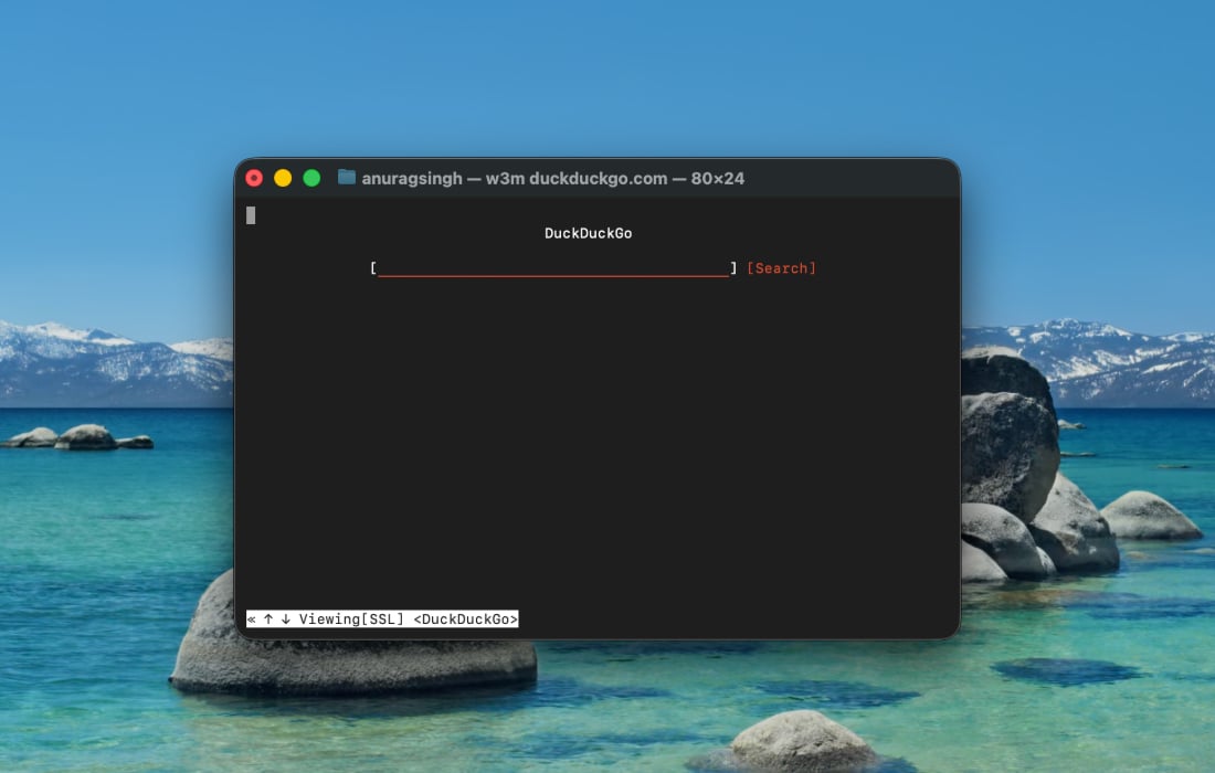 Using w3m Terminal-Based Browser As Your Daily Browser - Make Tech Easier