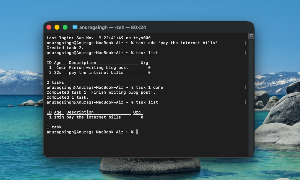Use Taskwarrior to Manage Your Tasks from the Command Line - Make Tech ...