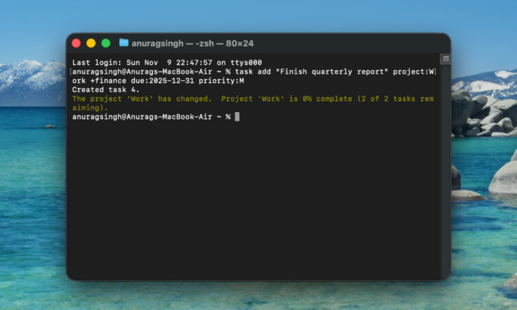 Use Taskwarrior to Manage Your Tasks from the Command Line - Make Tech ...