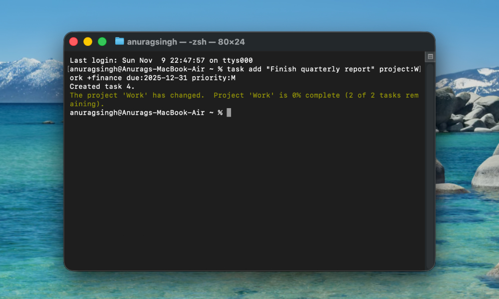 Use Taskwarrior to Manage Your Tasks from the Command Line - Make Tech ...