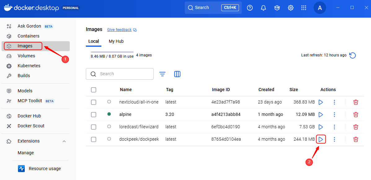 DockPeek: A Lightweight Dashboard to Access Docker Containers Easily ...