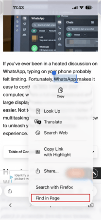 The Easiest Way to Search a Webpage on iPhone - Make Tech Easier